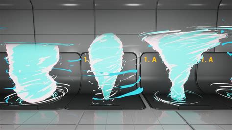 在特效创建的awesome niagara tornado vfx pack 虚幻引擎商城