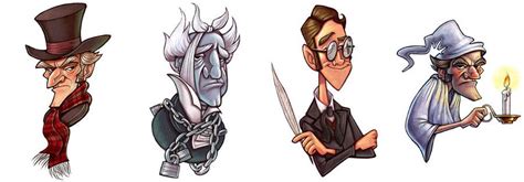 A Christmas Carol Characters How To Draw Ebenezer Scrooge A