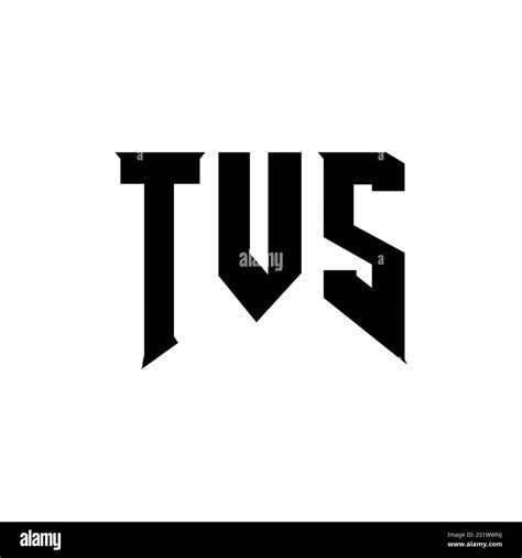Tvs Letter Logo Design For Technology Company Tvs Logo Design Black