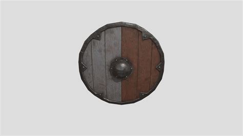 Shield 3d Model By Lawlietkkk [efbd172] Sketchfab