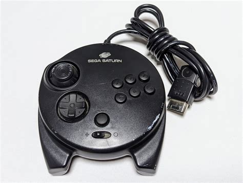 Sega Saturn 3d Analog Controller Black Value Gocollect Sega Saturn