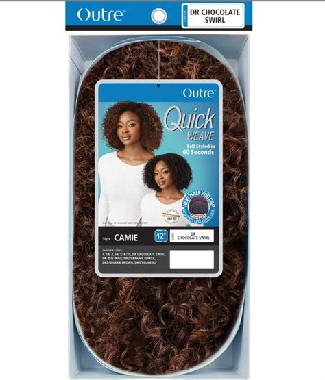 Outre Quick Weave Synthetic Half Wig Camie