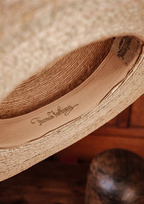 Bolero Flat Top Straw Hat Toasted Pecan Thomas Farthing London