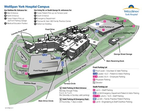 Wellspan York Hospital Map 2017 All Maps