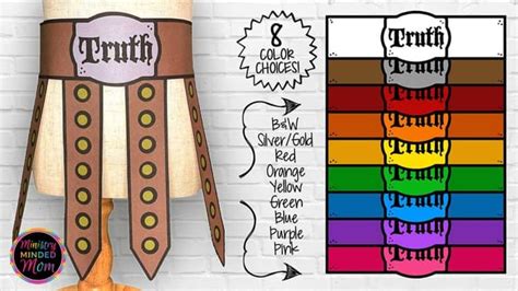 Belt Of Truth Craft Diy Armor Of God Costume Wearable Armor Of God