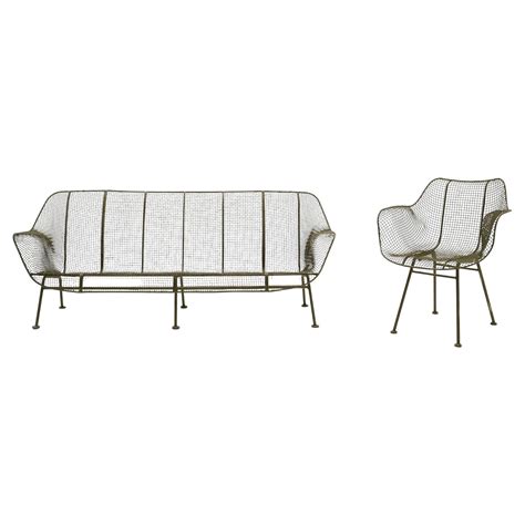 Sculptura Outdoor Sofa By Russell Woodard Professionally Restored At