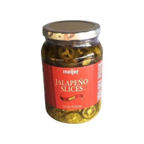 Meijer Hot Jalapeno Pepper Slices 16 Oz Delivery Or Pickup Near Me