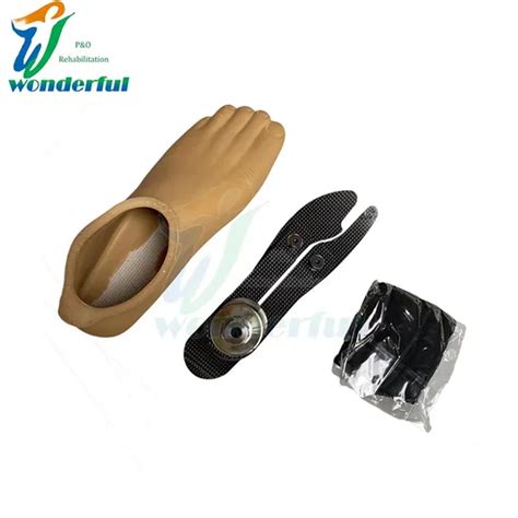 Artificial Prosthetic Carbon Fiber Foot Split Toe Carbon Fiber