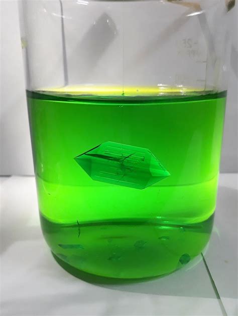 How To Grow Green Potassium Ferrioxalate Crystals From Iron Rust