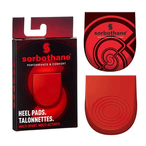 Sorbothane Shock Absorbing Heel Pads For Ultimate Comfort And Protection