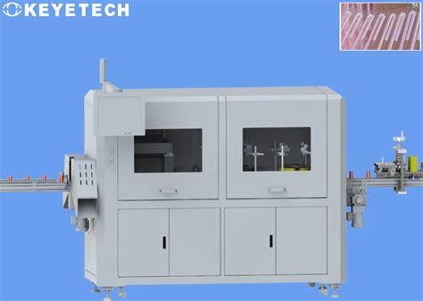 Paper And Plastic Straw Defects Detection Machine With Auto Labeling Device