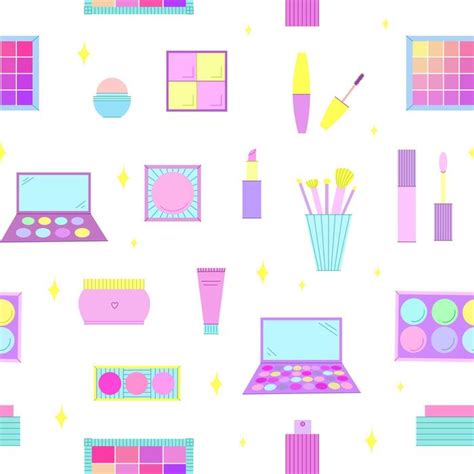 Makeup Pattern Vector Art Icons And Graphics For Free Download
