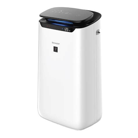 Sharp Air Purifier With Plasmacluster And Hepa Filter White And Black Fx J80sa W Online At Best