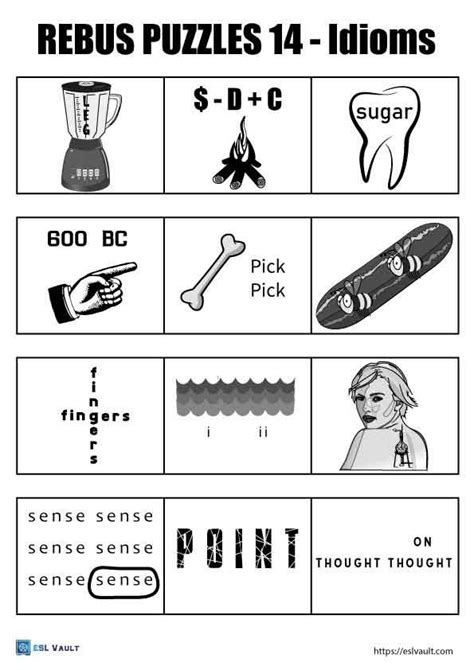 180 Free Printable Rebus Puzzles Rebus Puzzles Brain Teasers Fun Puzzles Brain Teasers