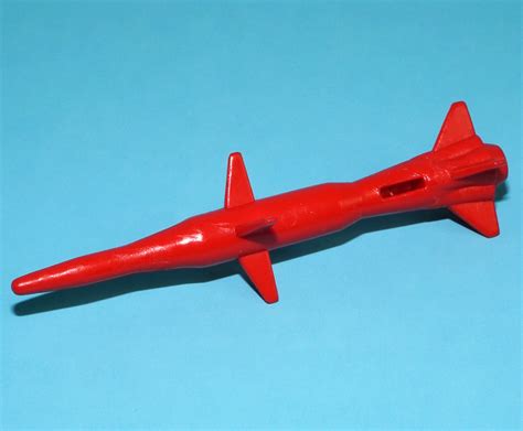 1984 Gi Joe Cobra Stinger Jeep Original Spare Part Missile Rocket