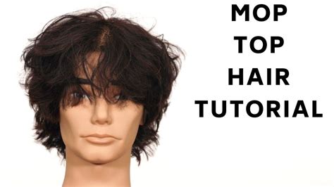 Mop Top Layered Hair Tutorial Thesalonguy Mop Top Hair How To Cut