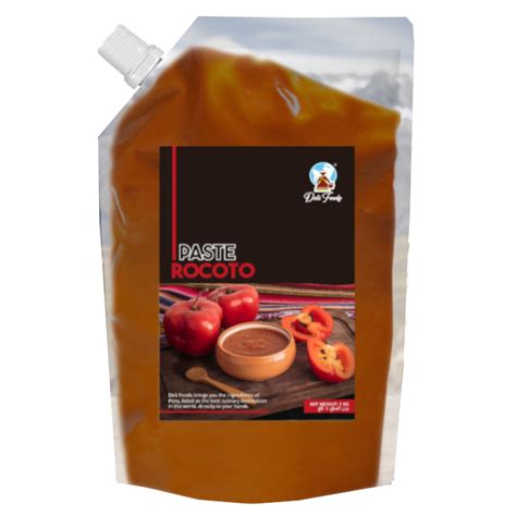 Rocoto Pepper Paste Deli Foods 1kg Flexi Pack Pasta De Pimiento Roco La Despensa
