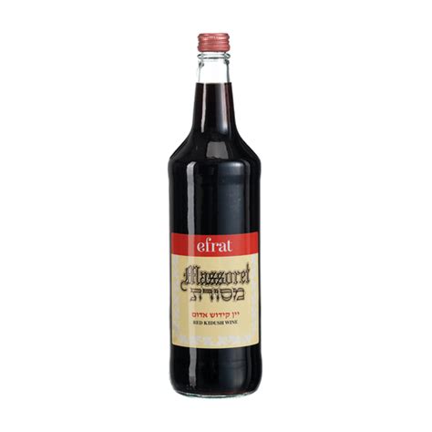 Efrat Massoret Sweet Red Wine 1l Pnp