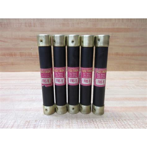 Buss Frs 8 Bussmann Fuse Frs8 Pack Of 5 New No Box