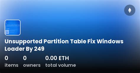Unsupported Partition Table Fix Windows Loader By 249 Collection