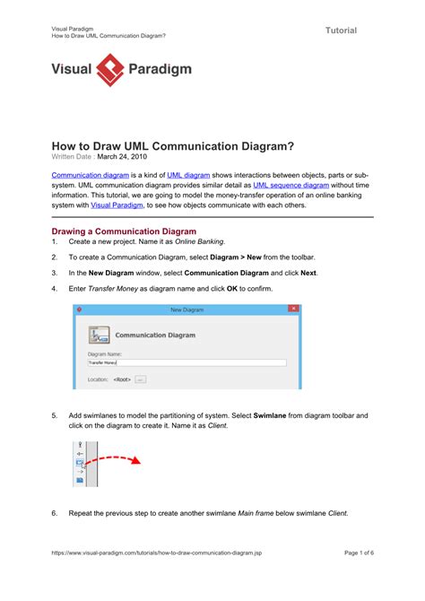 How To Draw Uml Communication Diagram Docslib