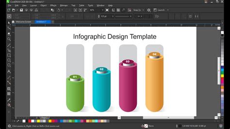 How To Create Infographic Design In Coreldraw Coreldraw Tutorials Doctor Design Youtube