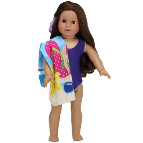 Sophia S 18 Doll Bathing Suit Towel Bottle Suntan Lotion Ball