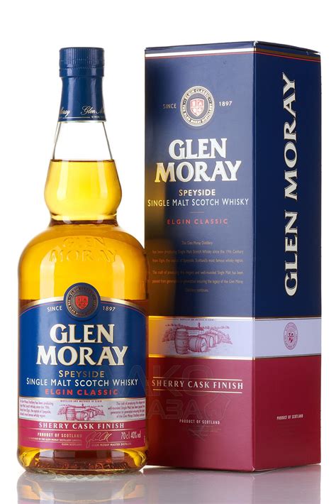 Glen Moray Single Malt Elgin Classic Sherry Cask Finish In T Box