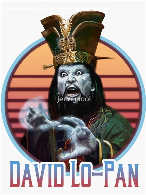 David Lo Pan Sticker For Sale By Jennypool Redbubble