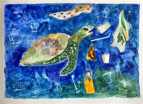 Plastic Pollution Art Ideas At Francis Snyder Blog