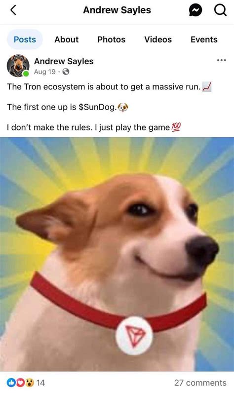 Andrew Sayles On Linkedin Crypto Memes Trx 17 Comments