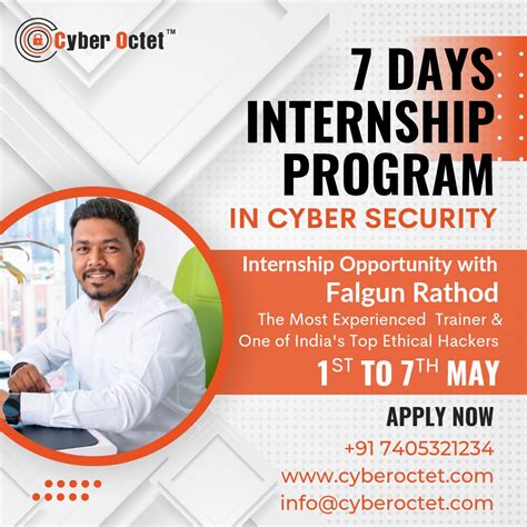 cyber octet pvt ltd on linkedin internship job cyberoctet dataprivacy privacy expert