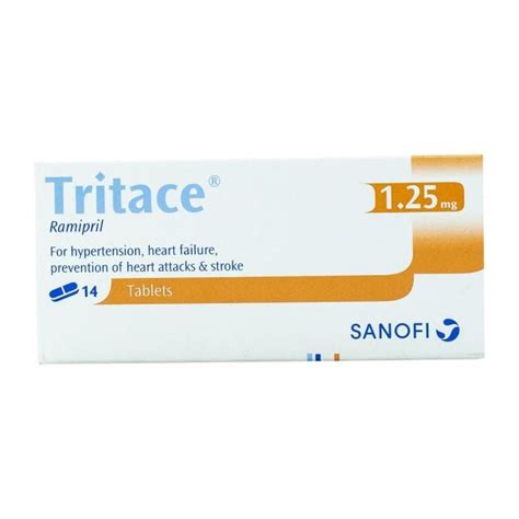 Tritace 125 Mg 14 Tablets Tdawi Uae