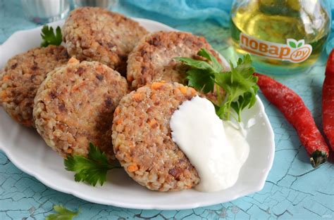 Гречневые лепешки - пошаговый рецепт с фото на Повар.ру