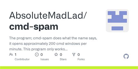Cmd Spamcmdspambat At Master · Absolutemadladcmd Spam · Github