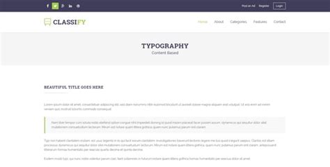 Classified Website Templates Themeforest