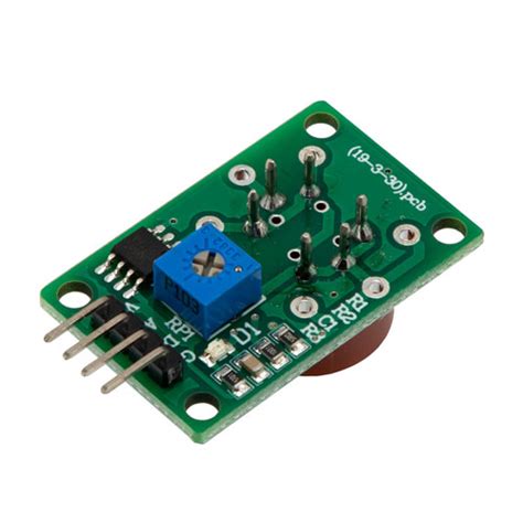 Flammable Gas Sensor Module 50 10000 Ppm Analog And Ttl Level Output Mq9 Sensing Element