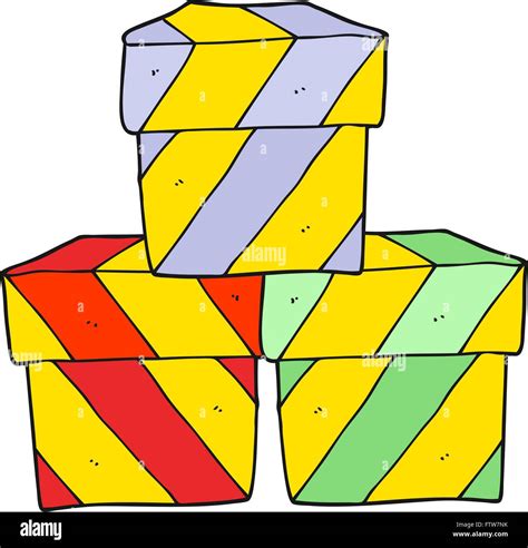 Freehand Drawn Cartoon T Boxes Stock Vector Image And Art Alamy