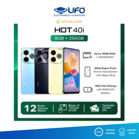 Jual INFINIX HANDPHONE HOT 40i RAM 8 256GB Shopee Indonesia
