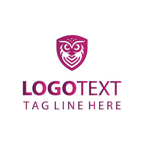 The Owlwatcher Owl Shield Logo 55324375 Vector Art At Vecteezy