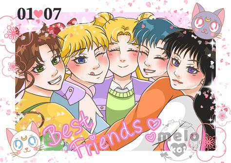 Sailor Moon Scout Girls Purikura By Melokoii On Deviantart