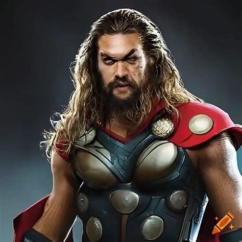 Jason Momoa As Thor