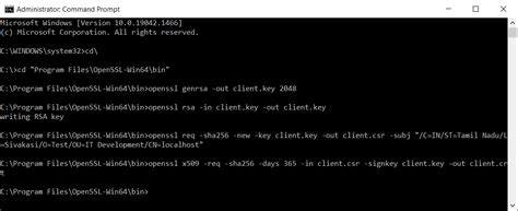 SSL Configuration For Localhost Output Desk On Premises