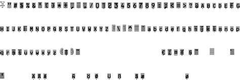 Security Font