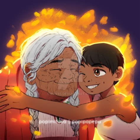 Mama Coco And Miguel By Poy95 On Deviantart
