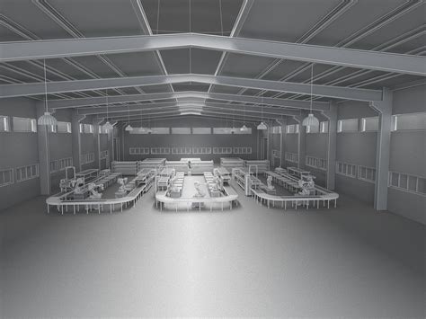 Assembly Line 3d Turbosquid 2045128