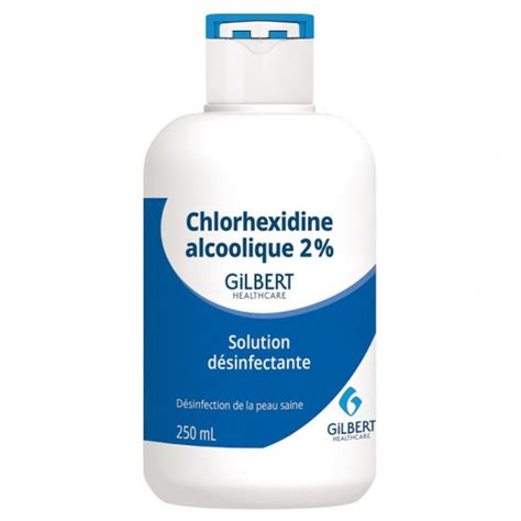 Chlorhexidine Alcoolique 2 Solution Désinfectante Laboratoire
