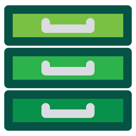 Database Generic Color Lineal Color Icon Database Generic Color Lineal Color Icon