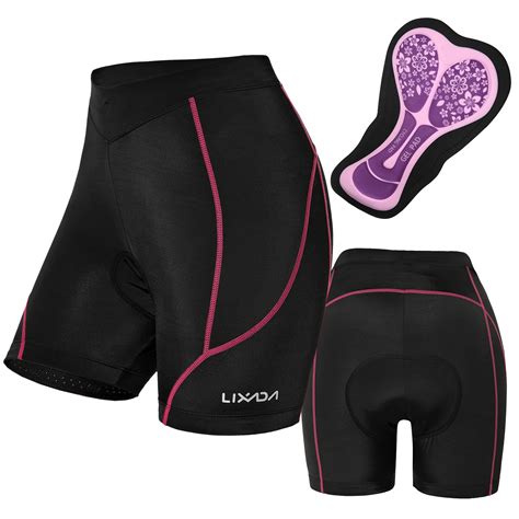 Lixada Pantalones Cortos De Ciclismo Para Mujer Ropa Interior