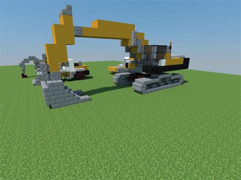 Minecraft Construction Vehicles At Lyn Romano Blog